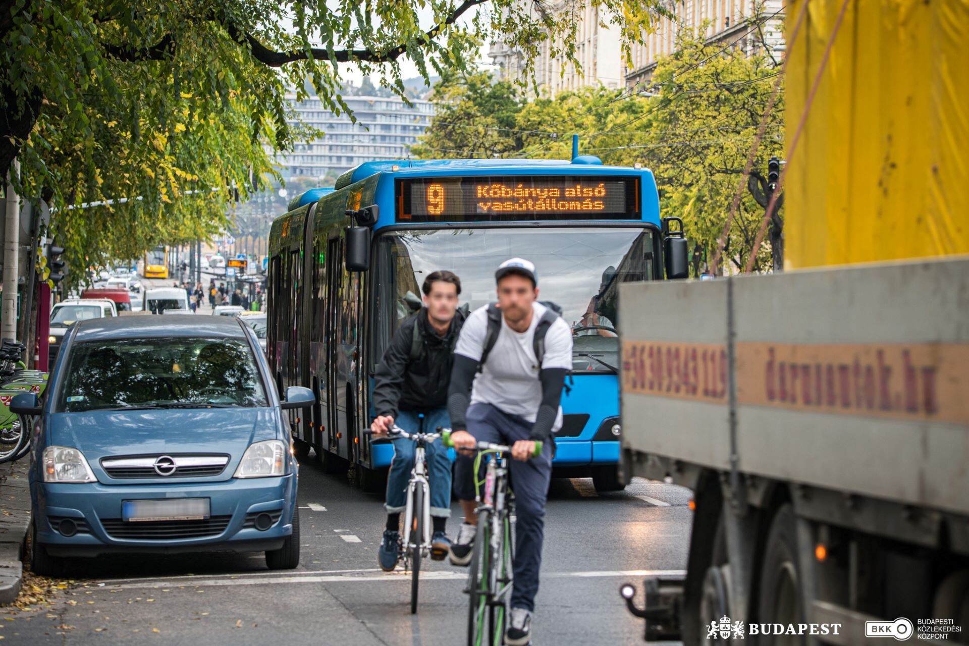 Szent István körúti kerékpársáv: november 2-án indul a kivitelezés - BKK.hu
