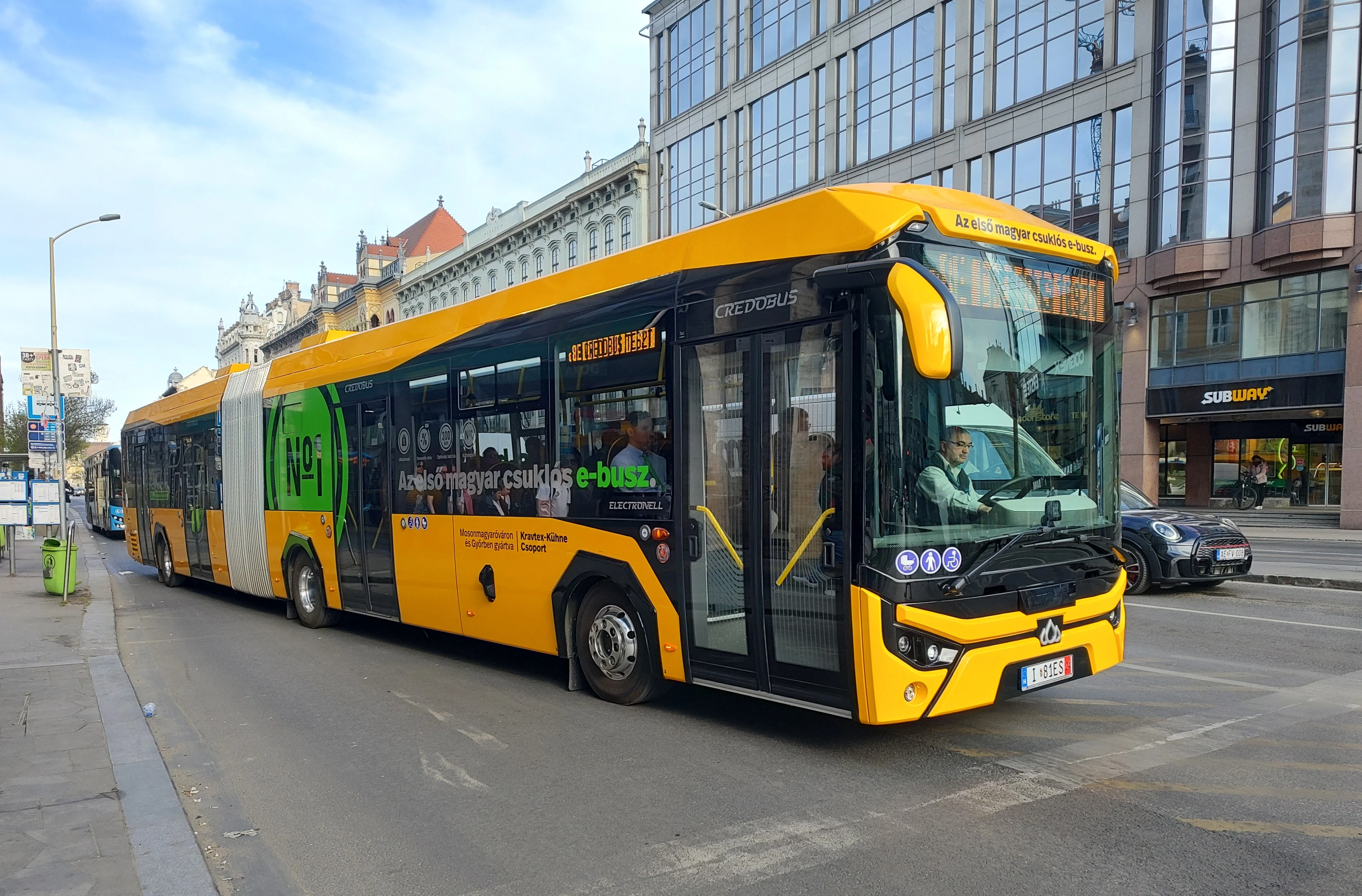 Hazai elektromos buszokat tesztel a BKV - BKK.hu